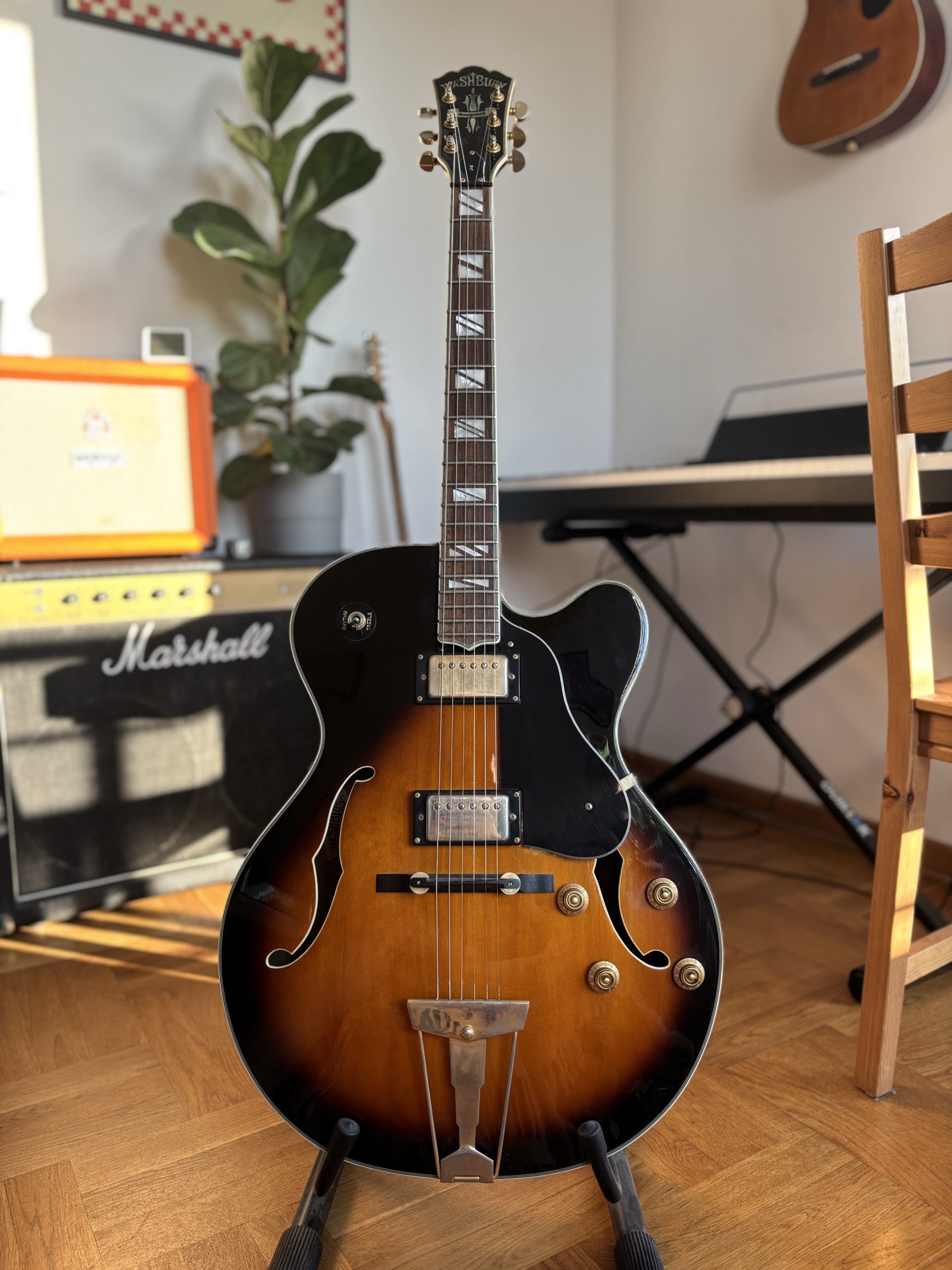 Washburn Montgomery J6S - gitara hollow body | Warszawa | Kup teraz na ...