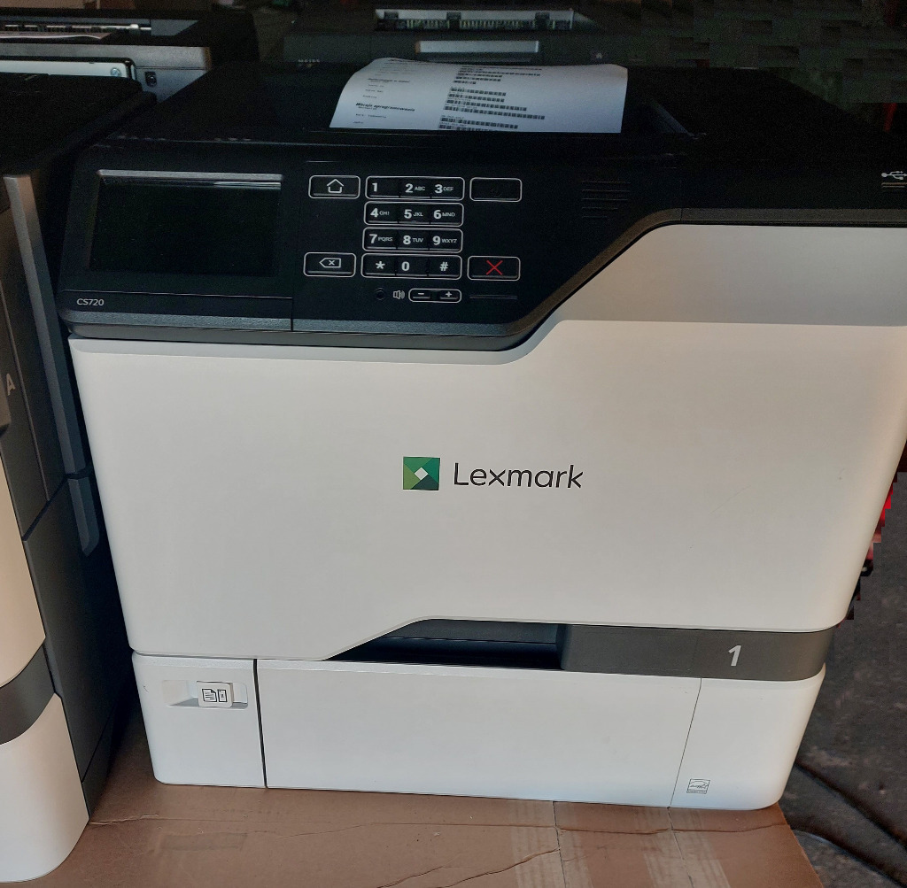 Drukarka laserowa LEXMARK CS720 A4 kolor sieć | Gliwice | Ogłoszenie na ...
