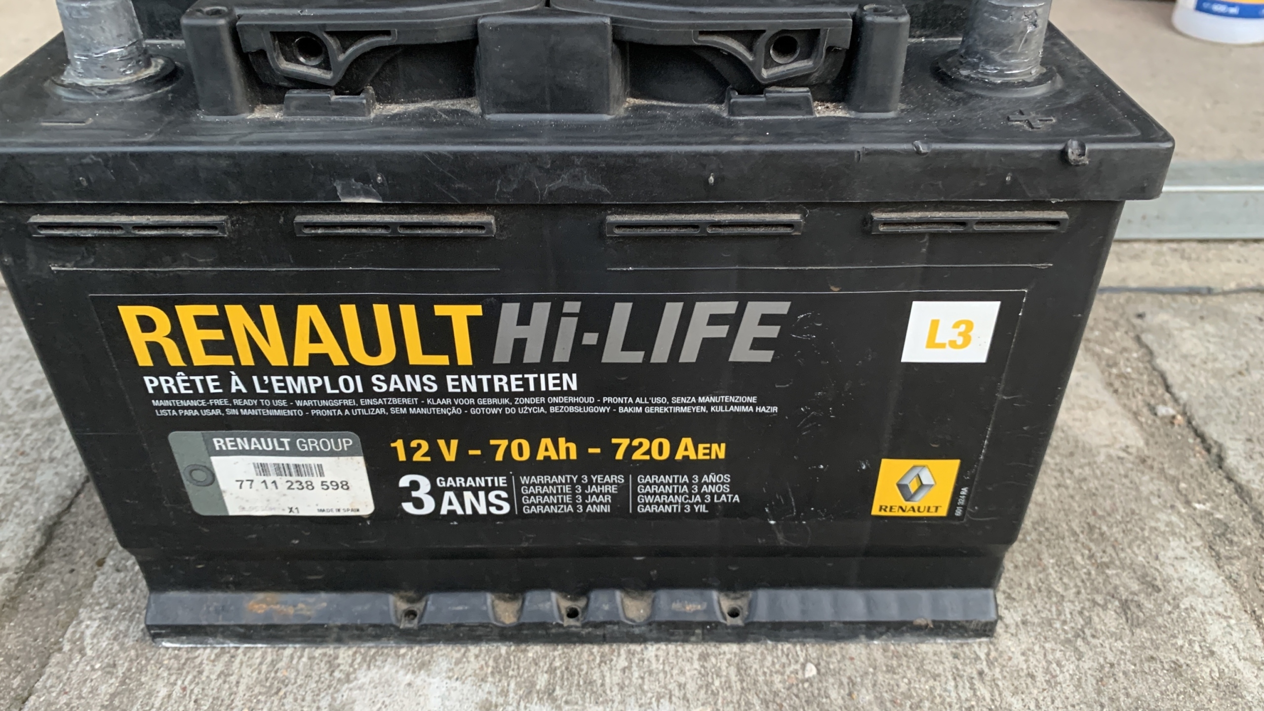 Akumulator Renault Hi-Life – 720A 70 Ah L3 | Czaplinek | Kup teraz na ...