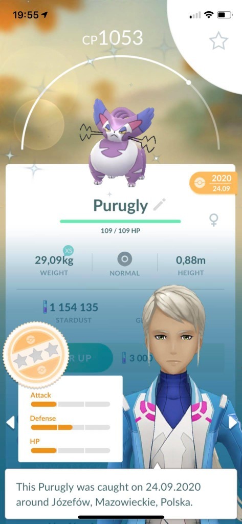 Pokemon go purugly shiny | Otwock | Ogłoszenie na Allegro Lokalnie