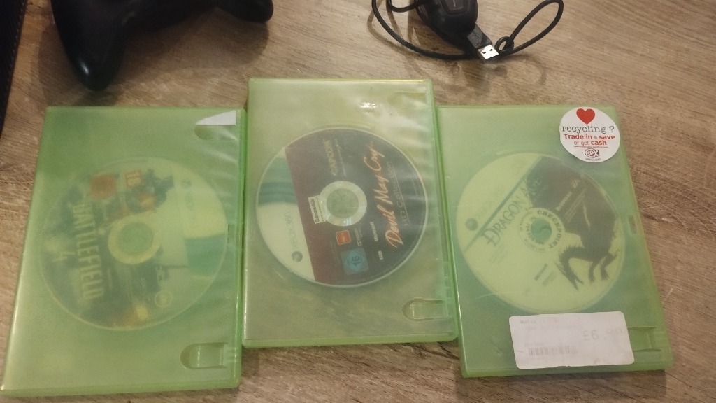 Konsola Xbox 360 + pad adapter PC i 3 gry | Łódź | Kup teraz na Allegro ...