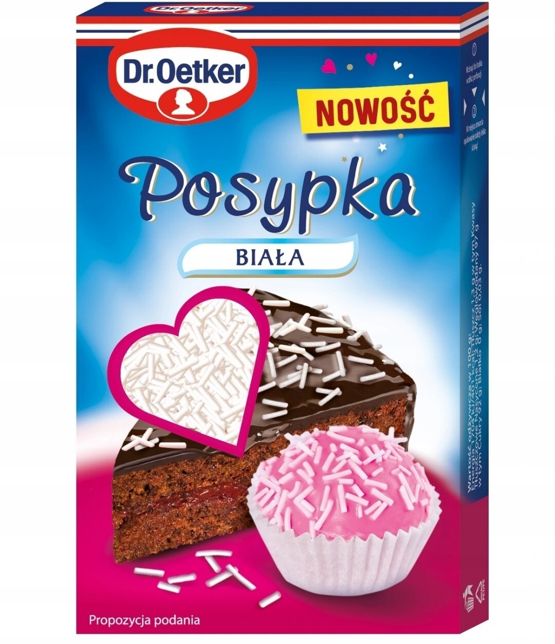 Dr. Oetker Posypka biała 80g | Gdańsk | Kup teraz na Allegro Lokalnie