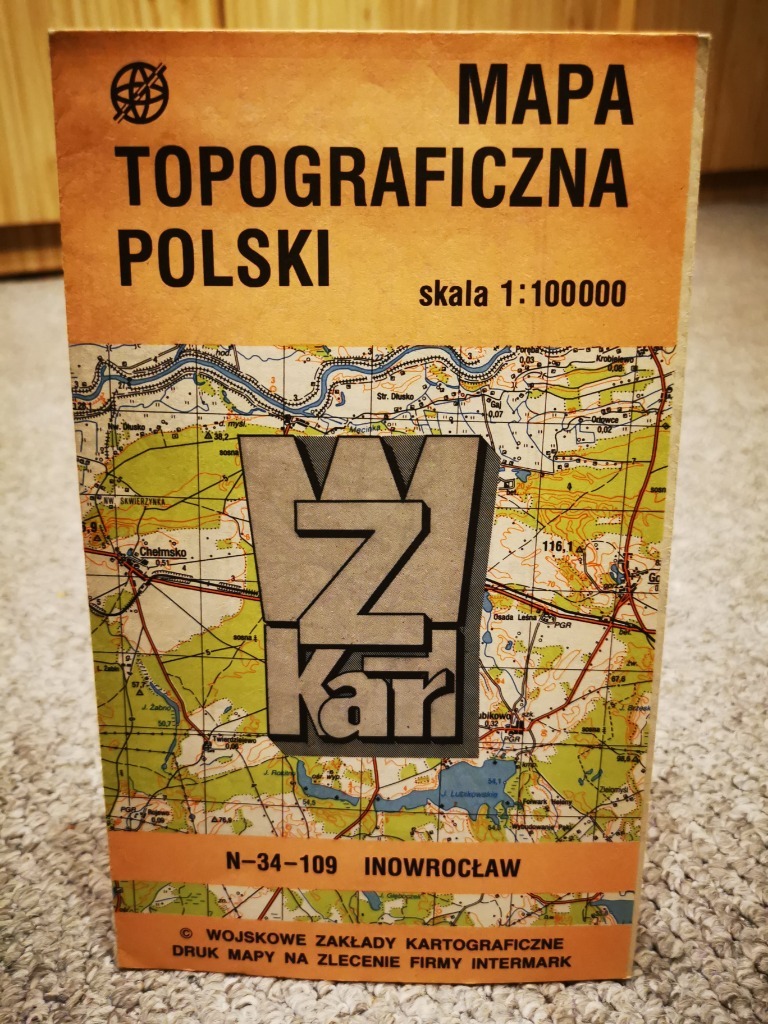 Mapa Inowrocław - Niska cena na Allegro.pl