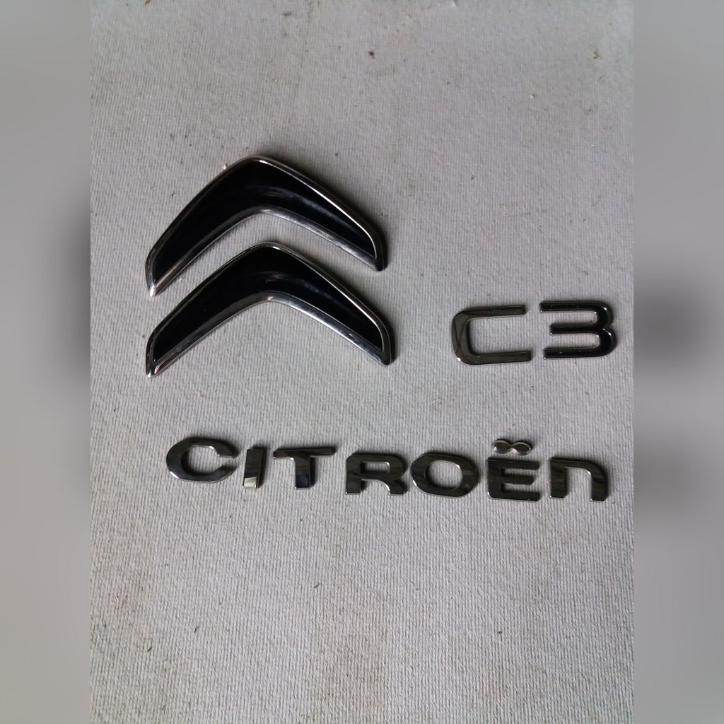 emblemat logo citroen c3 iii | Ryki | Kup teraz na Allegro Lokalnie