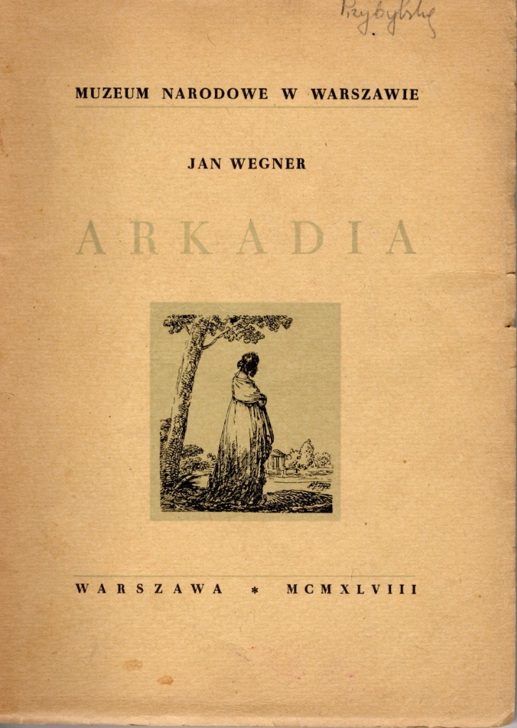 Jan Wegner "Arkadia" 1948 | Warszawa | Kup teraz na Allegro Lokalnie