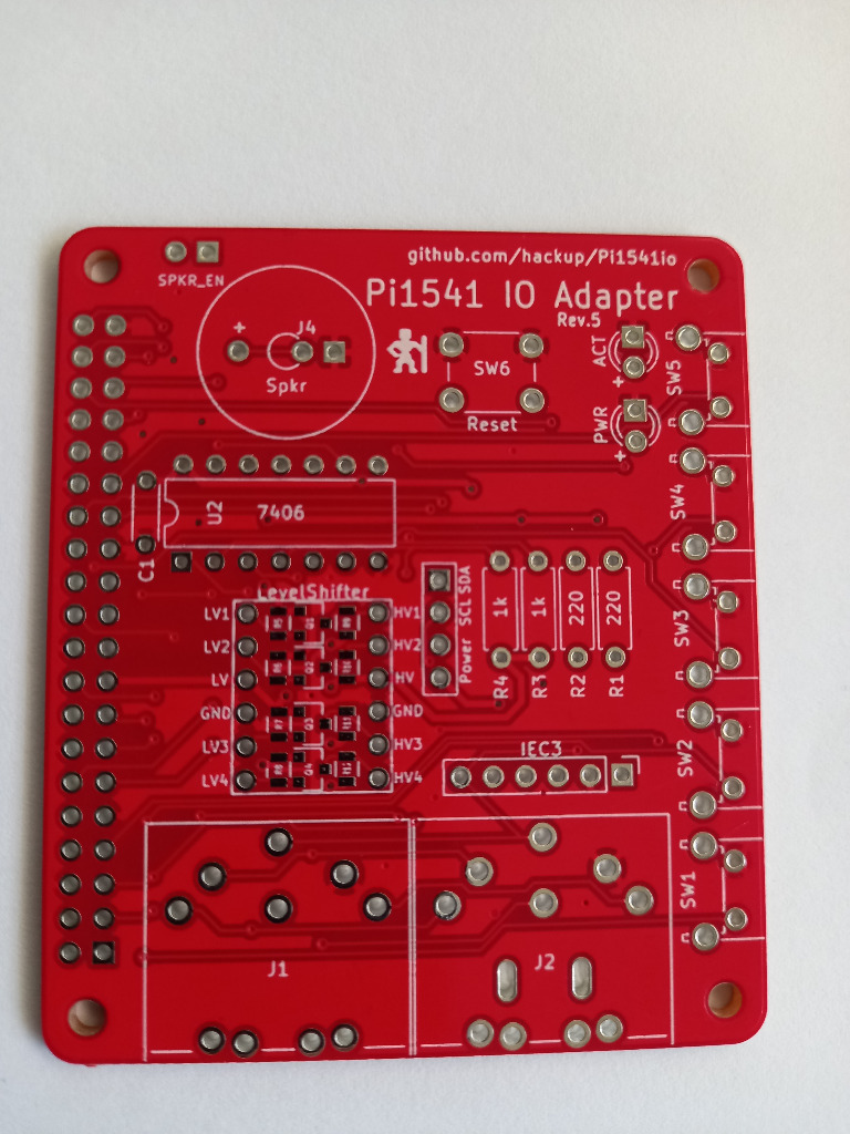 Płytka PCB do Pi1541 v 5 nakładka na Raspberry 3 | Chocianów | Kup ...