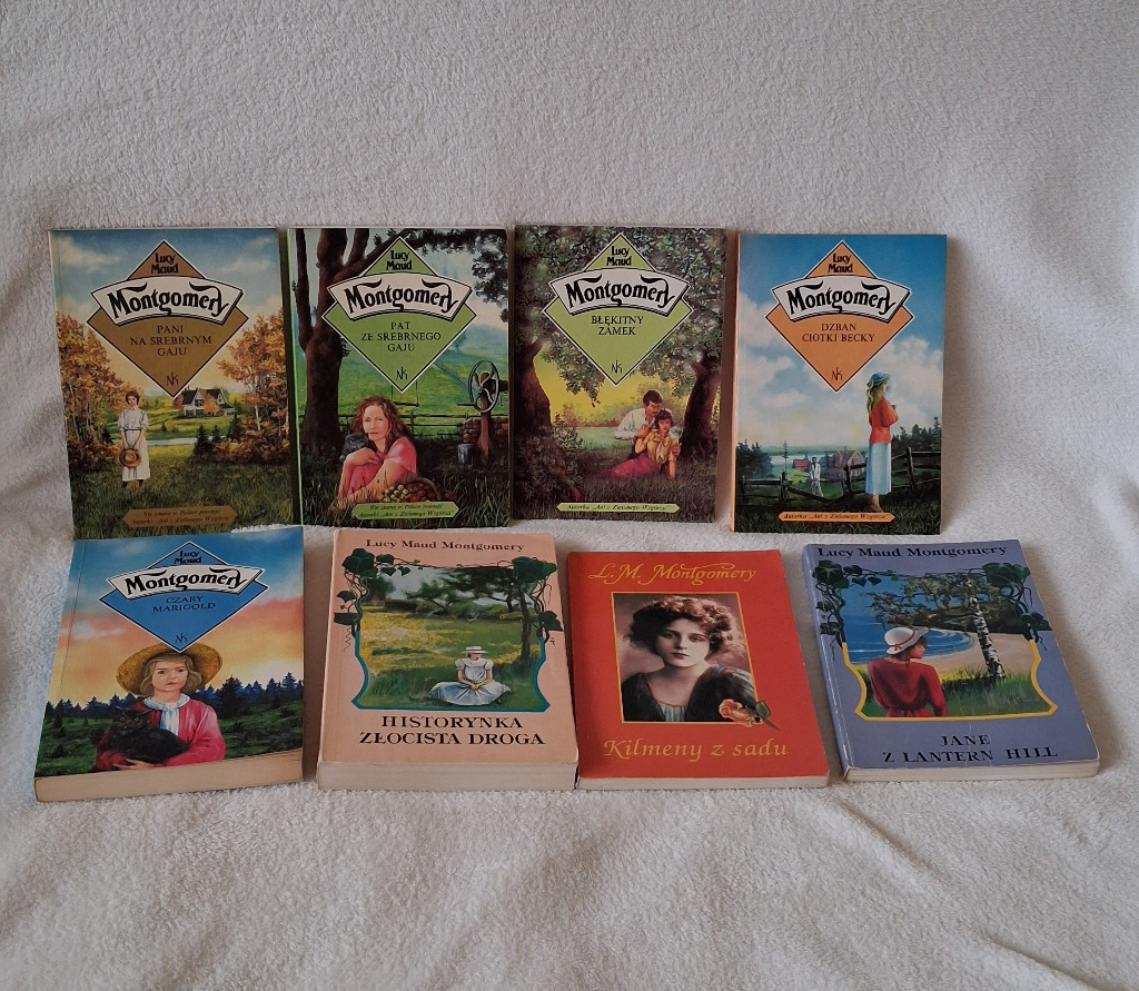 Montgomery Kilmeny Pat Historynka Dzban ciotki Becky Jane Jana Marigold ...