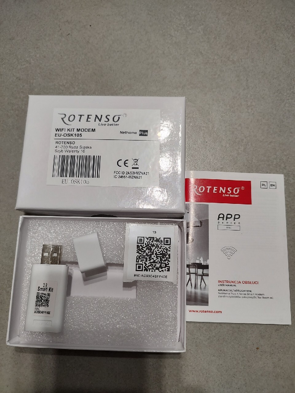 Moduł Wifi EU-OSK105 Kaisai Rotenso Midea MDV.... | Bydgoszcz | Kup ...