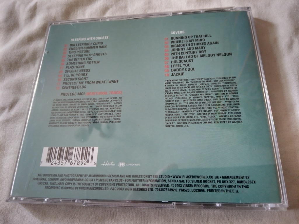 PLACEBO - SLEEPING WITH GHOSTS COVERS 2CD | WARSZAWA | Kup teraz na Allegro Lokalnie