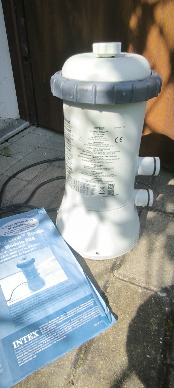 Pompa basenowa Intex 604 krystal clear 45W | Wiry | Kup teraz na Allegro Lokalnie