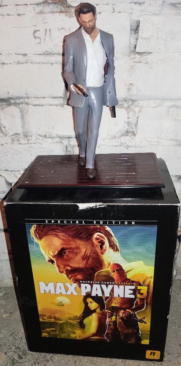 Max Payne 3 figurka z edycji kolekcjonerskiej | Wałbrzych | Kup teraz ...
