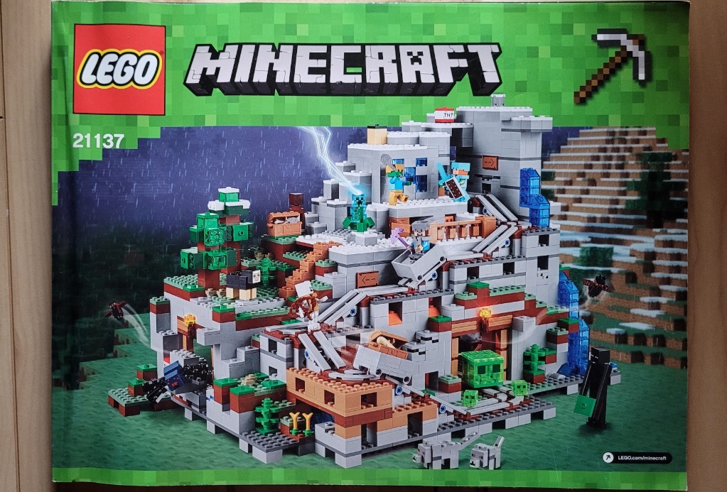 Lego Minecraft Górska Kopalnia - Klocki LEGO - sklep Allegro.pl