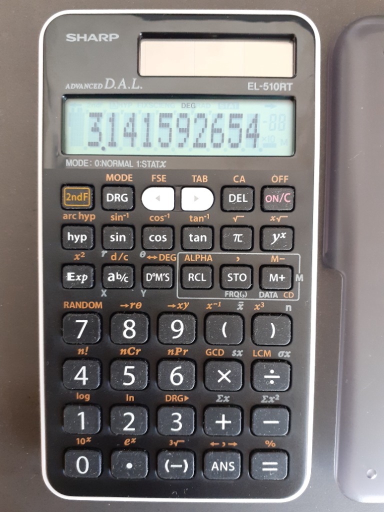 Kalkulator naukowy solarny Sharp EL-510RT | Gdańsk | Kup teraz na ...