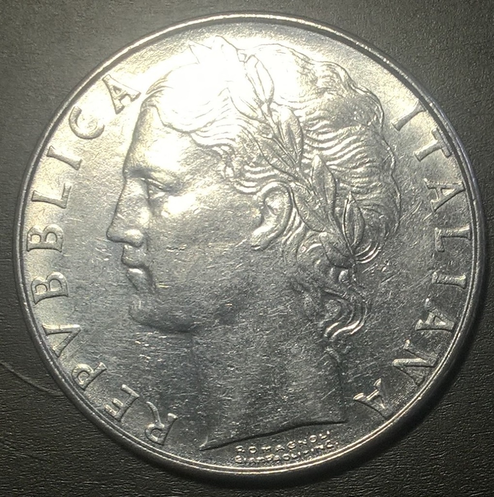 Moneta 100 Lire 1987 Minerva podwójne bicie | Pisz | Ogłoszenie na ...