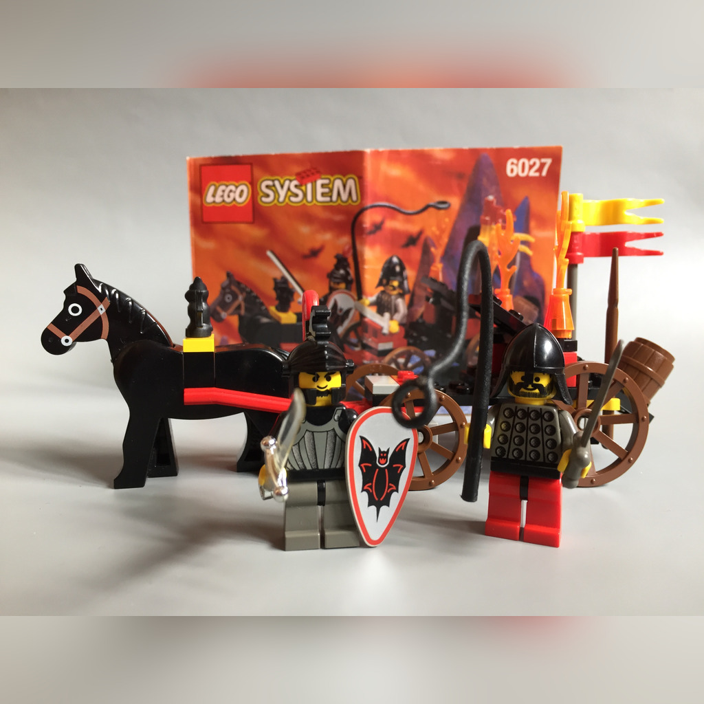 LEGO 6027 Castle Fright Knights Bat Lords Catapult | Kraków | Kup teraz ...