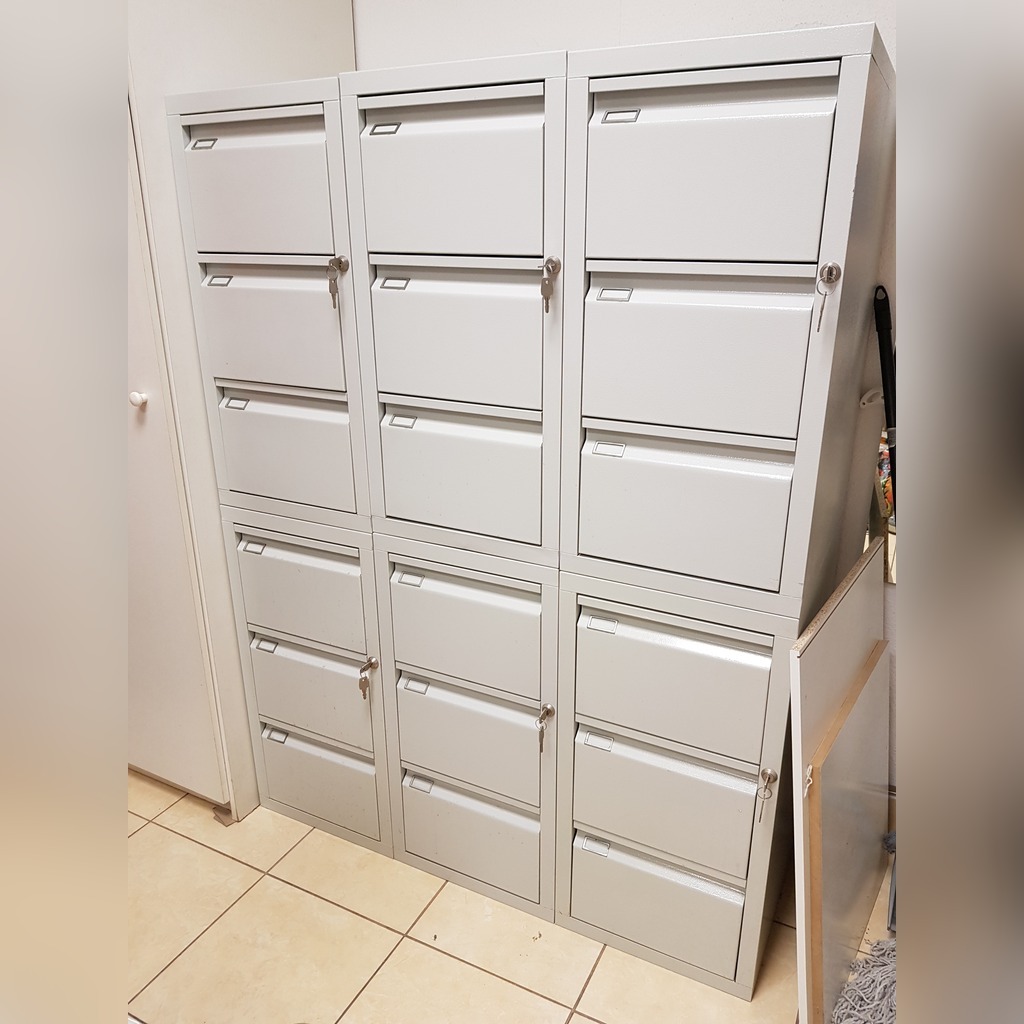 Metalowa szafka na kartoteki | Kraków | Kup teraz na Allegro Lokalnie