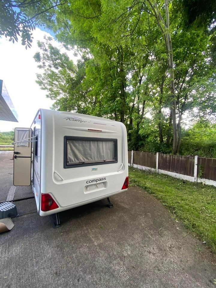 Przyczepa kempingowa Compass Rallye 500-5 z 2001r | Ostrów Wielkopolski ...