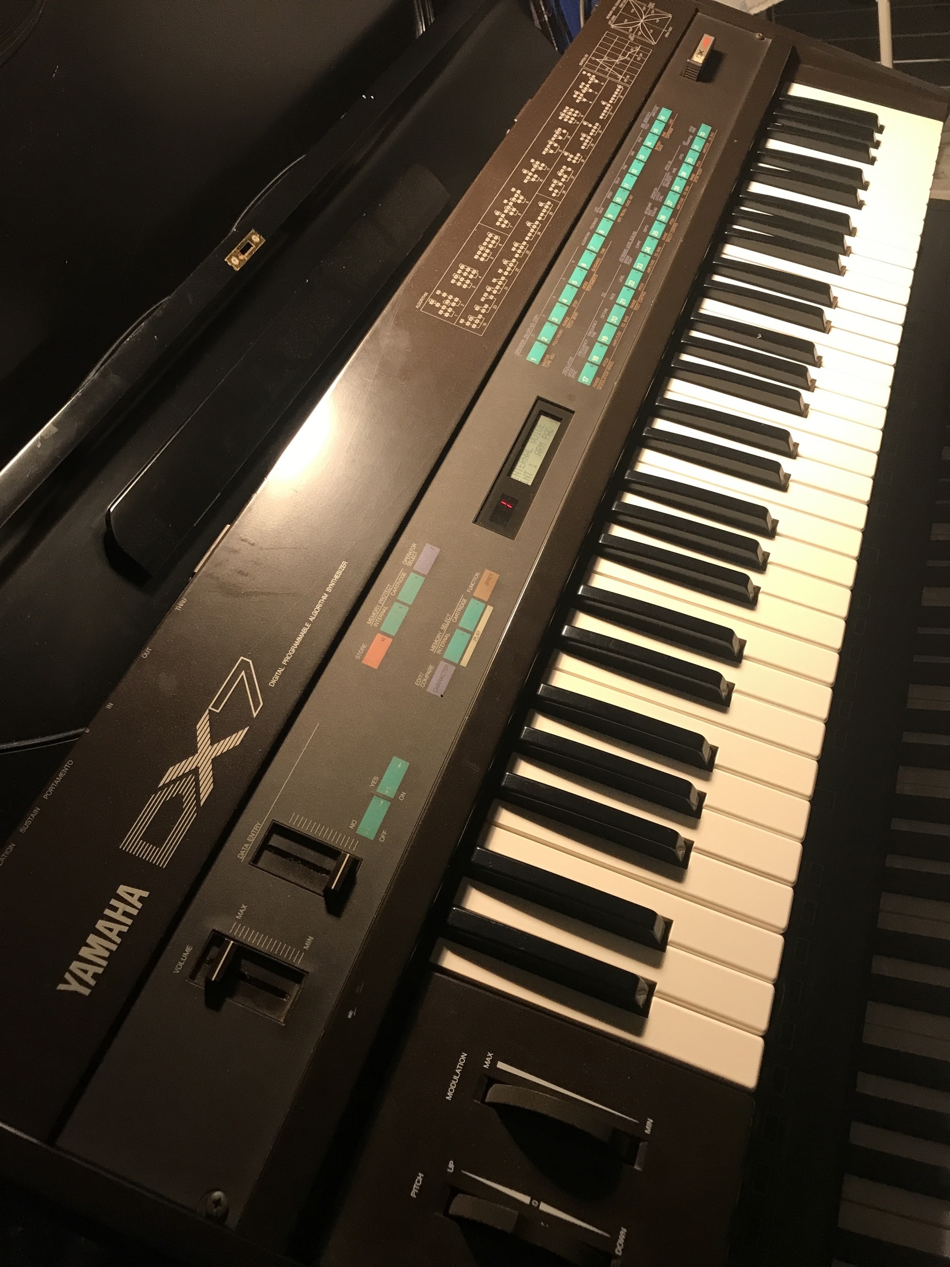 Yamaha DX7 keyboard Vintage Classic | Katowice | Kup teraz na Allegro ...