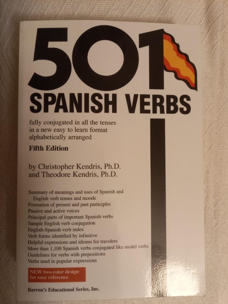501 Spanish verbs Barron's - j.hiszpański | Warszawa | Kup teraz na ... 501 Spanish verbs Barron's - j.hiszpański | Warszawa | Kup teraz na ...