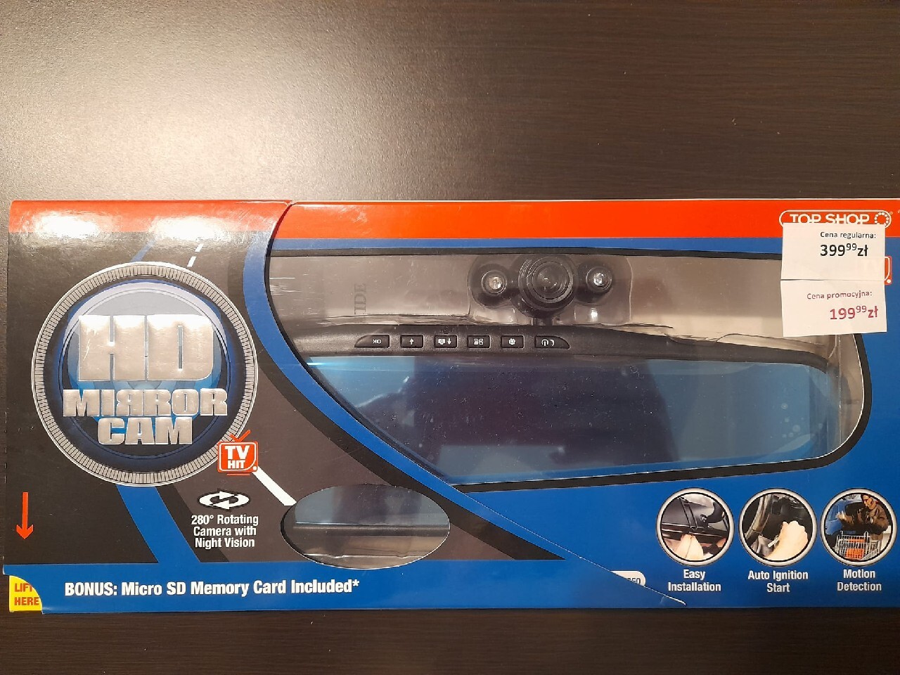 HD Mirror Camera wideorejestrator 024 | Poznań | Kup teraz na Allegro ...