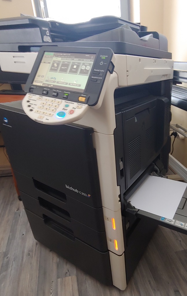 Konica Minolta Bizhub C203 | Katowice | Licytacja na Allegro Lokalnie