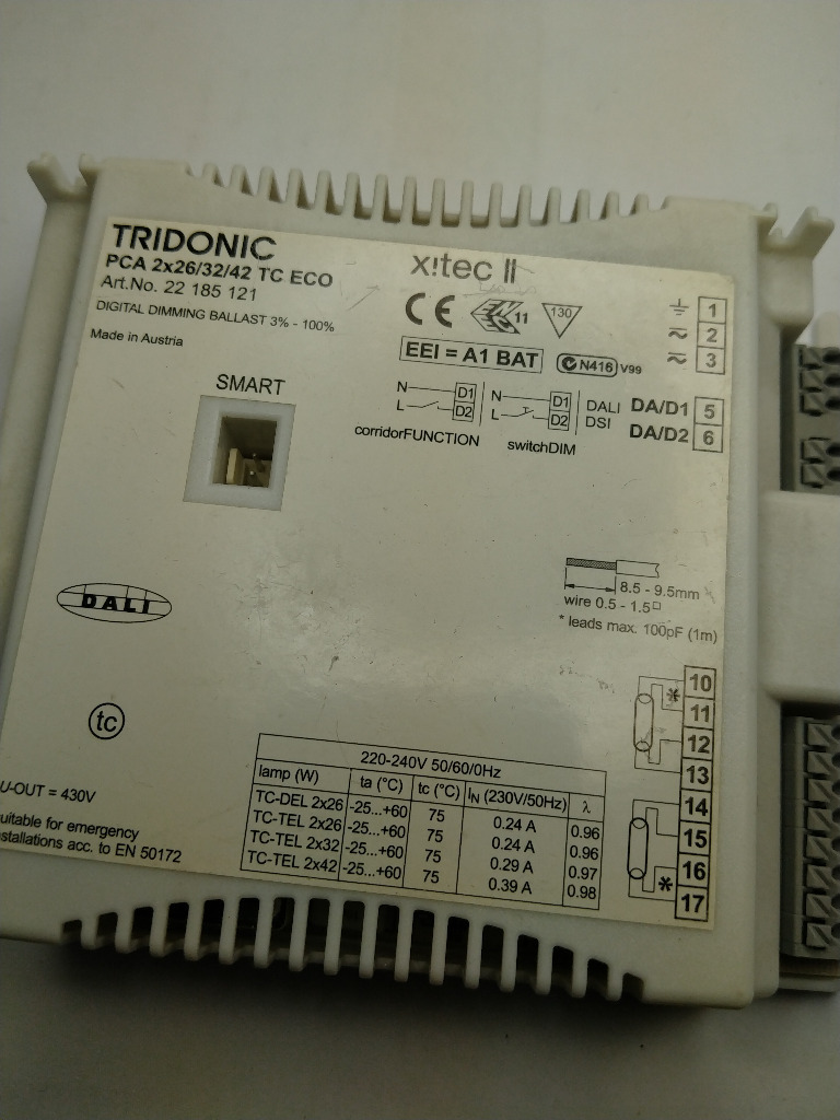 Zasilacz Tridonic PCA 2x26 32 42 TC ECO DALI | Warszawa | Kup teraz na ...