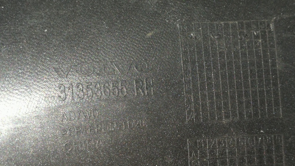 Volvo S60 V60 prawa listwa kratka zderzaka chrom | Białystok | Kup ...