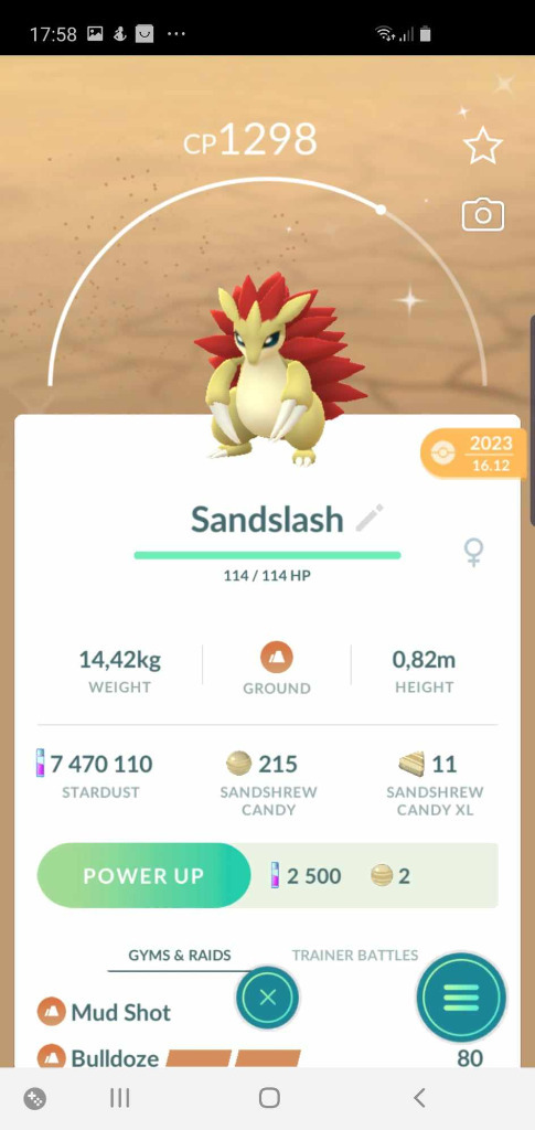 Pokemon go SHINY Sandslash | Białystok | Kup teraz na Allegro Lokalnie