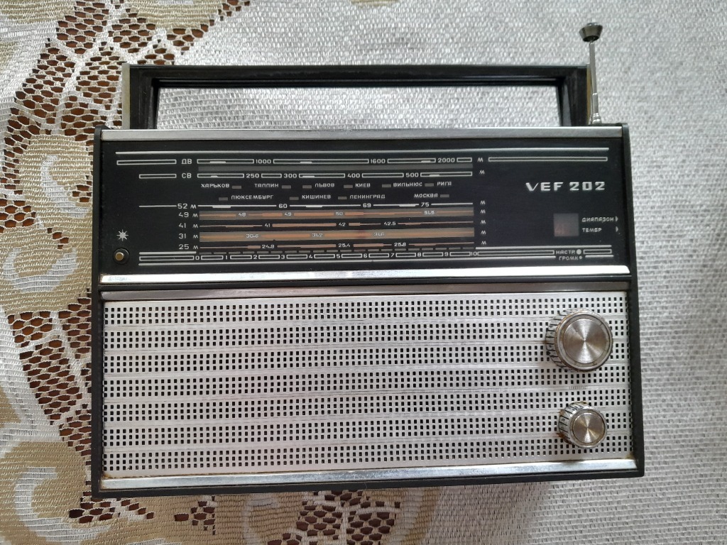 stare radzieckie radio VEF 202 | Kunice | Kup teraz na Allegro Lokalnie