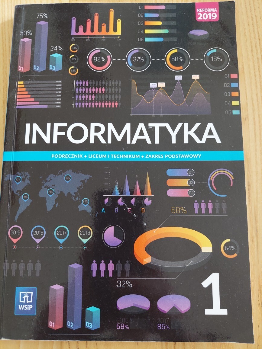 Informatyka klasa 1 W. Jochemczyk K. Olędzka WSiP | Lelice | Kup teraz na Allegro Lokalnie