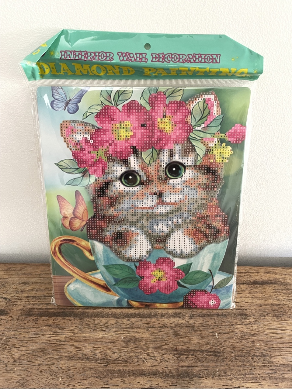 Diamond painting obrazek z diamencików | Ławki | Kup teraz na Allegro ...