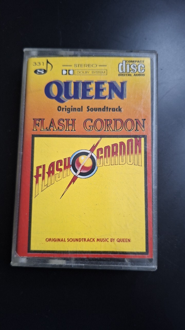 Kaseta magnetofonowa "QUEEN- original soundtrack Flash Gordon" | Sieraków | Kup teraz na Allegro ...