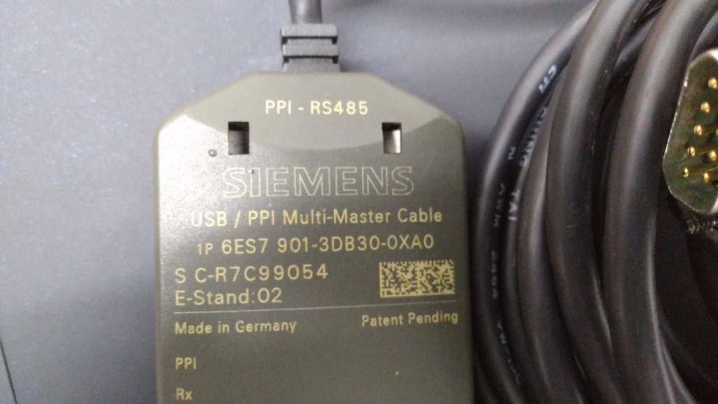 Siemens kabel USB/PPI 6ES7 901-3DB30-0XA0 | Zduńska Wola | Kup teraz na Allegro Lokalnie