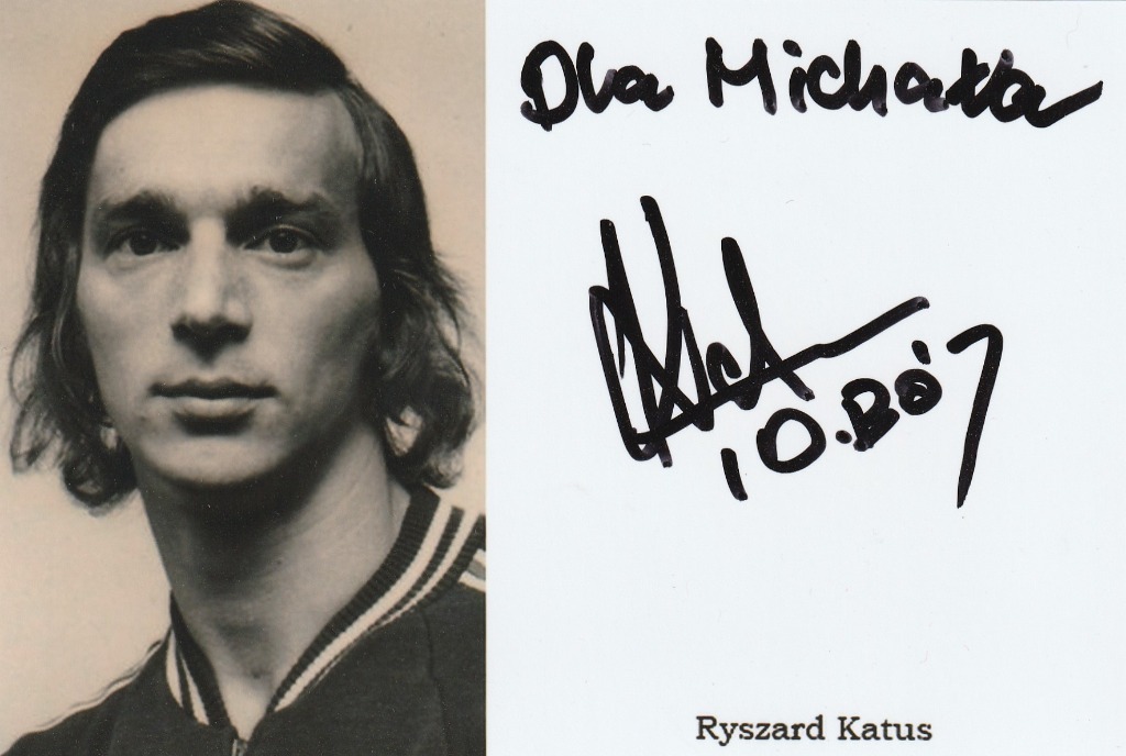 RYSZARD KATUS autograf | Rotmanka | Kup teraz na Allegro Lokalnie