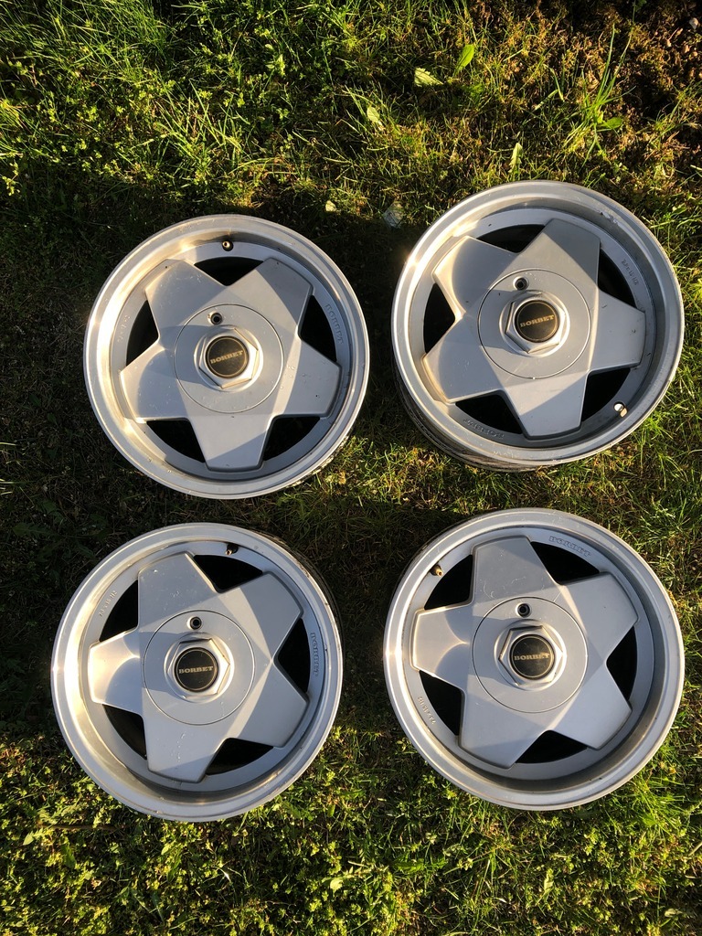 Felgi Borbet A Komplet 15'' 7j 5x112 et25 T3 W123 | Warszawa | Kup ...