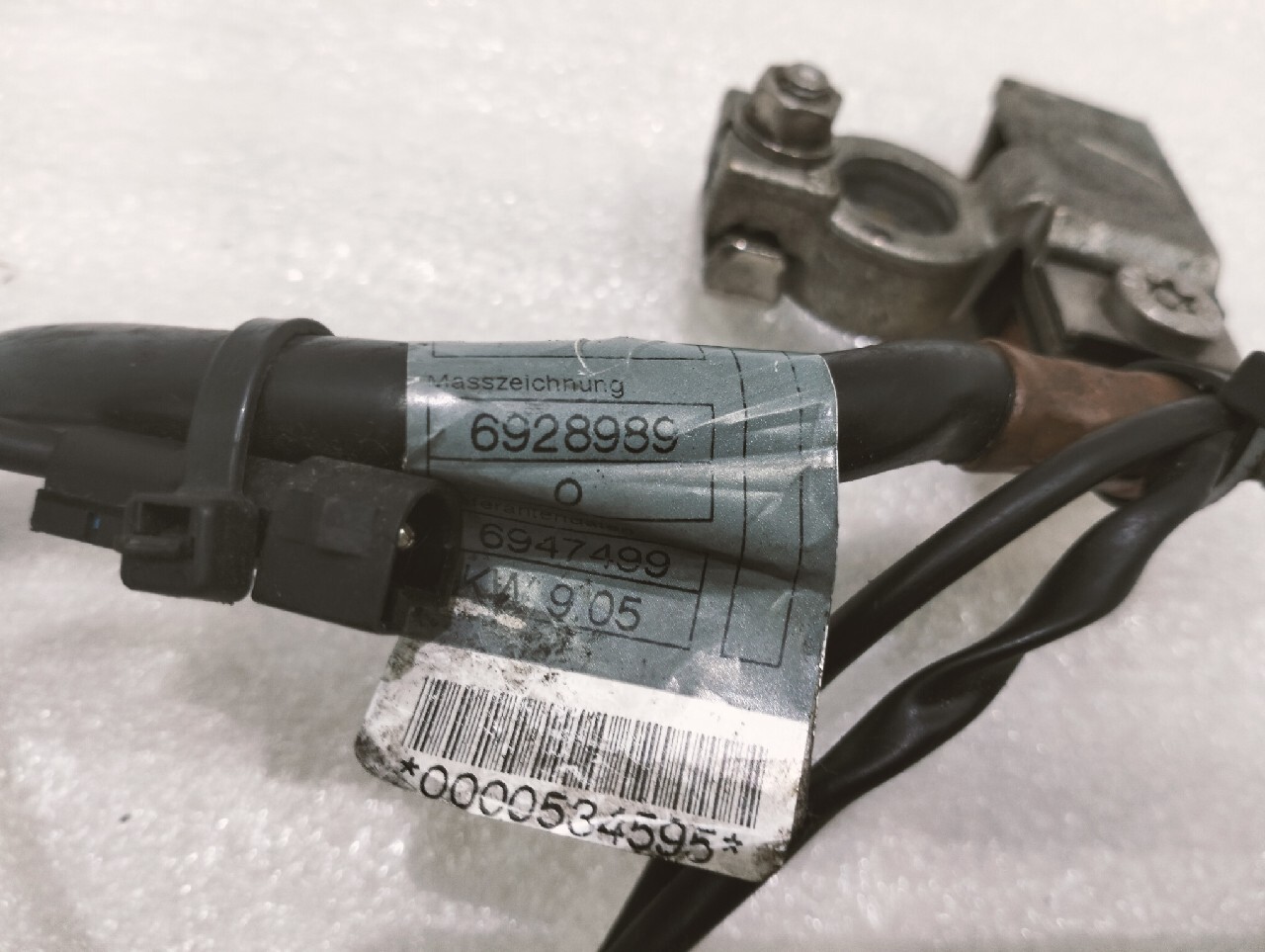 Klema minusowa IBS BMW E60 E61 | Tuchorza | Kup teraz na Allegro Lokalnie