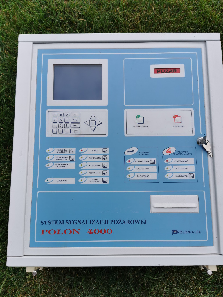 Centrala pożarowa Polon Alfa 4900 Sprawna komplet | Białystok | Kup teraz na Allegro Lokalnie
