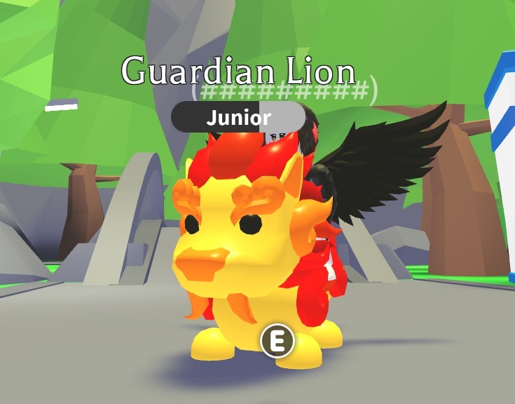 Roblox Adopt Me Guardian Lion FR | Bestwinka | Kup teraz na Allegro ...