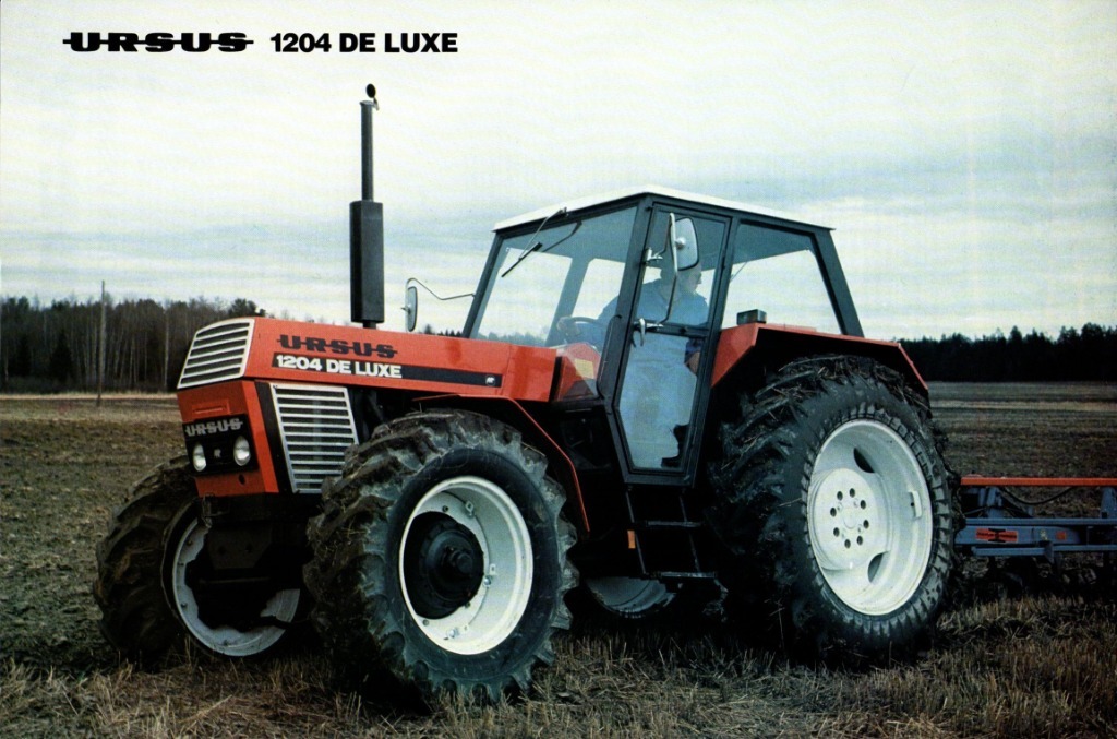 Prospekt - ulotka URSUS 1204 DE LUXE | Leżajsk | Kup teraz na Allegro ...