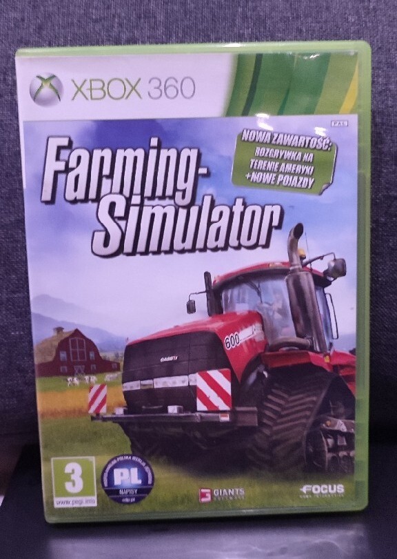 Farming Simulator PL, Xbox 360 stan bdb+ | Łódź | Kup teraz na Allegro ...