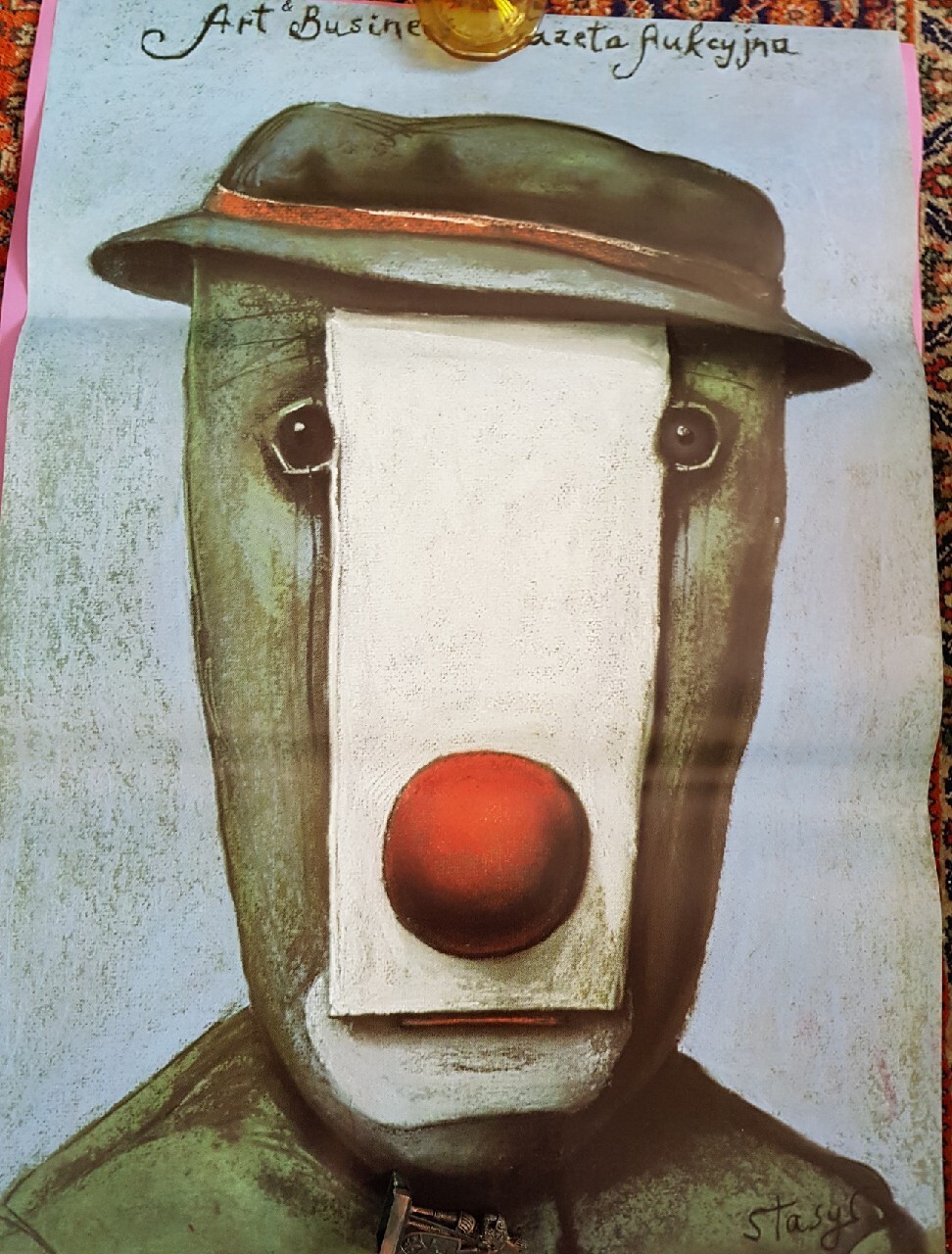 Plakat Stasys :" Art business " | Poznań | Kup teraz na Allegro Lokalnie