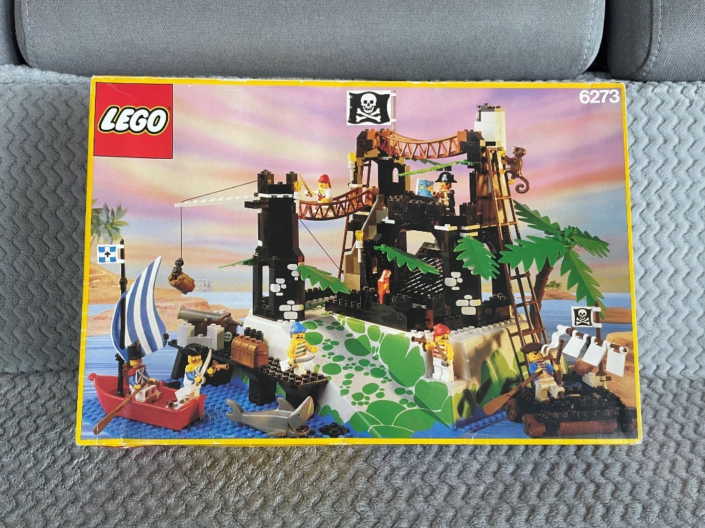 Lego 6273 Rock Island Refuge kompletny 100% + Instrukcja + Box ...