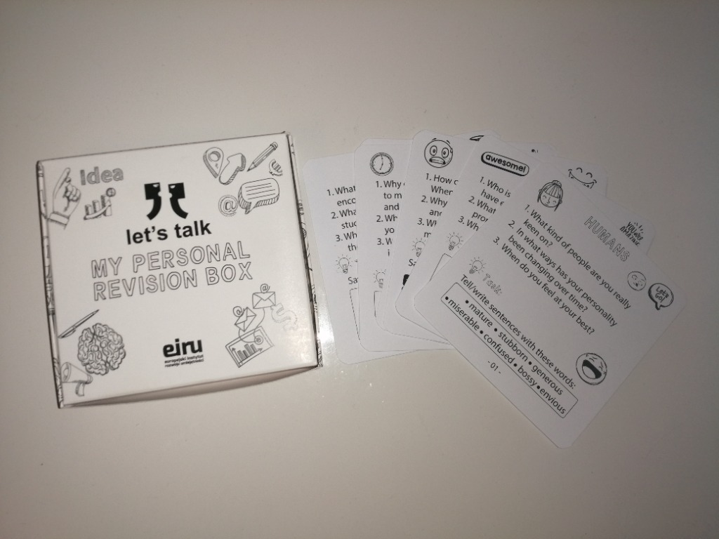 MY PERSONAL REVISION BOX- LET'S TALK | Wieluń | Kup teraz na Allegro ...