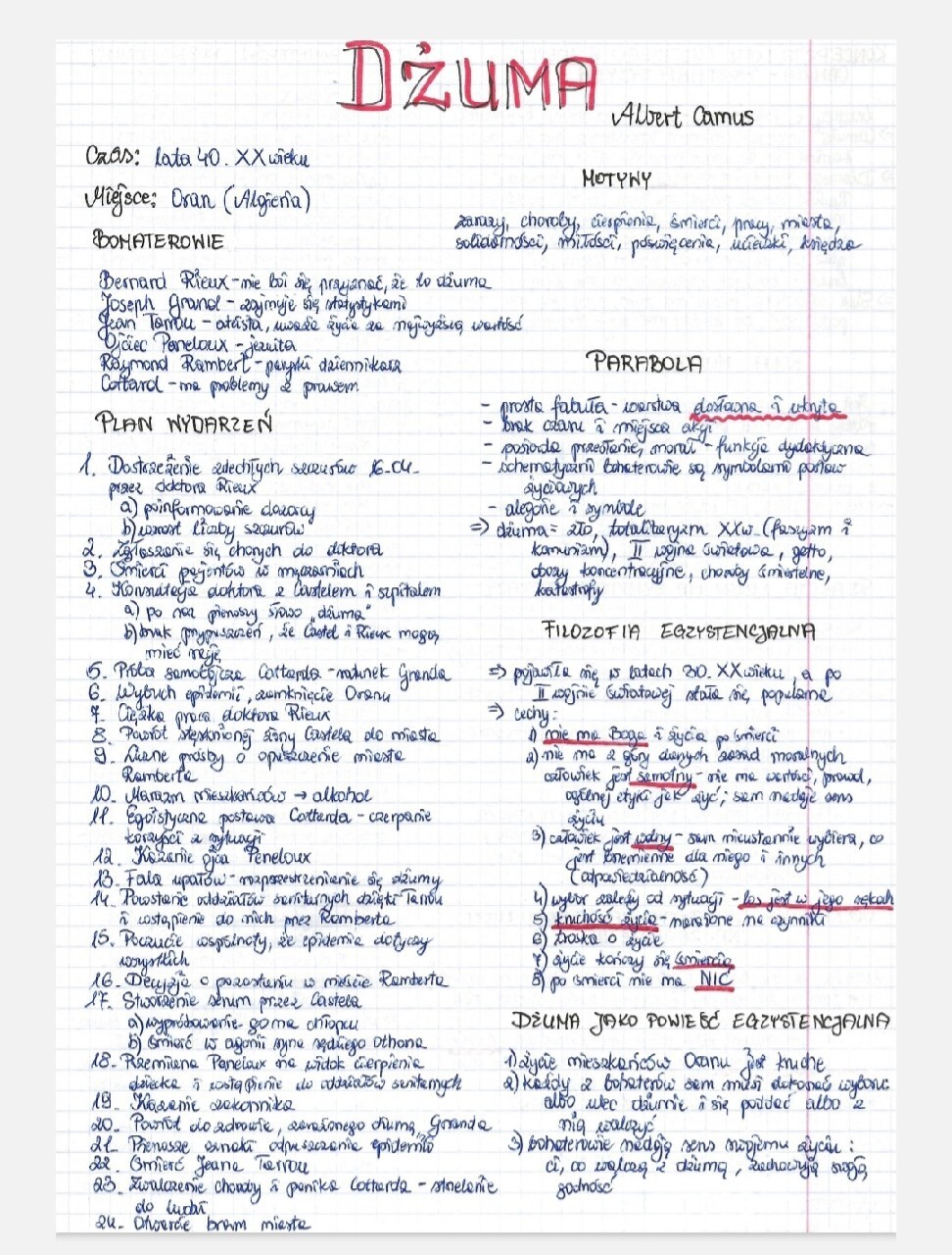 Sprzedam notatki do języka polskiego- MATURA | Gdynia | Kup teraz na ...