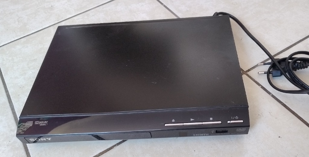 ODTWARZACZ MULTIMEDIALNY SONY DVPSR760H DVD CD VCD USB HDMI CINCH ...