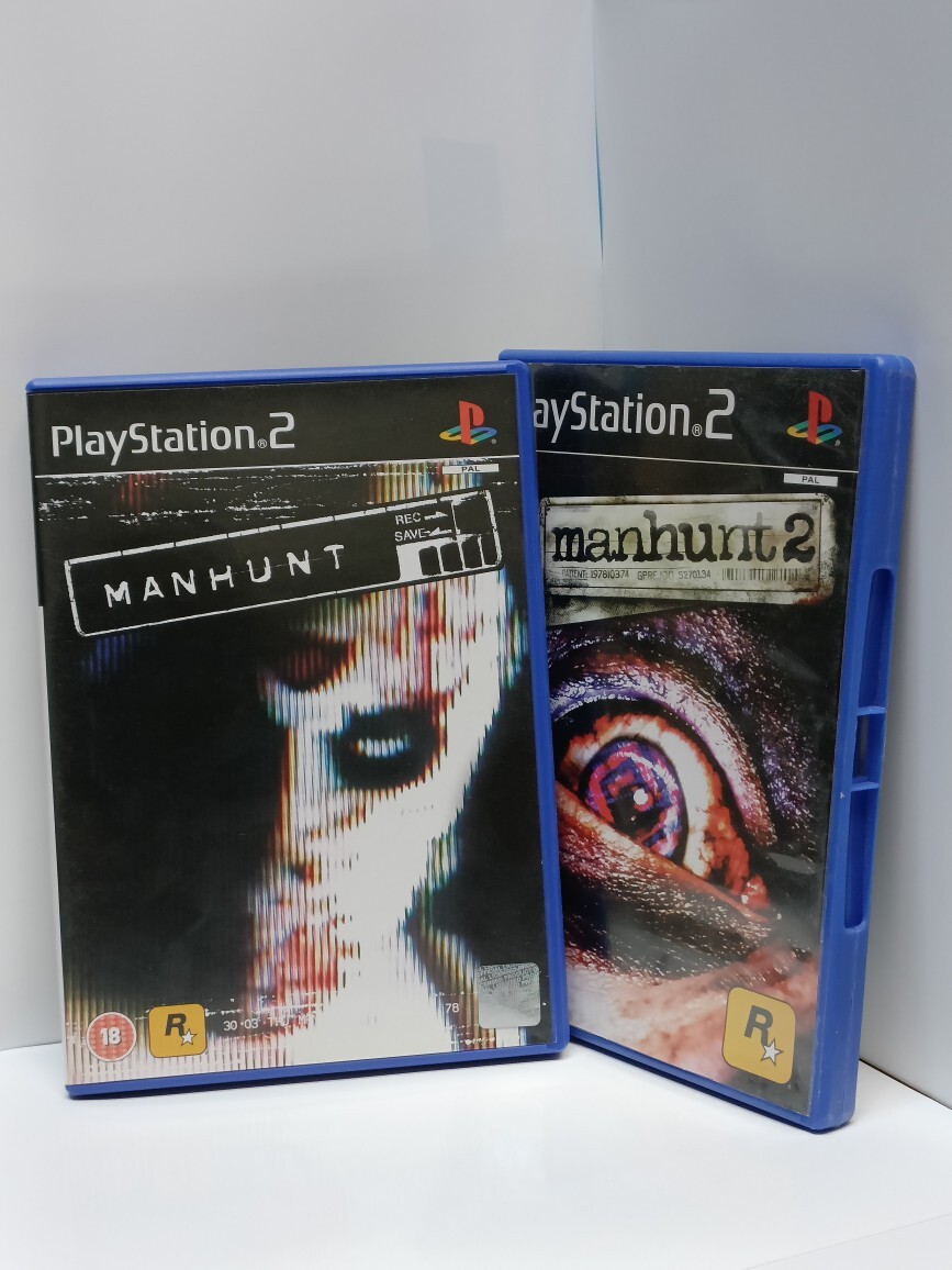 Manhunt 1 i Manhunt 2 z prywatnej kolekcji | Gniewino | Licytacja na ...