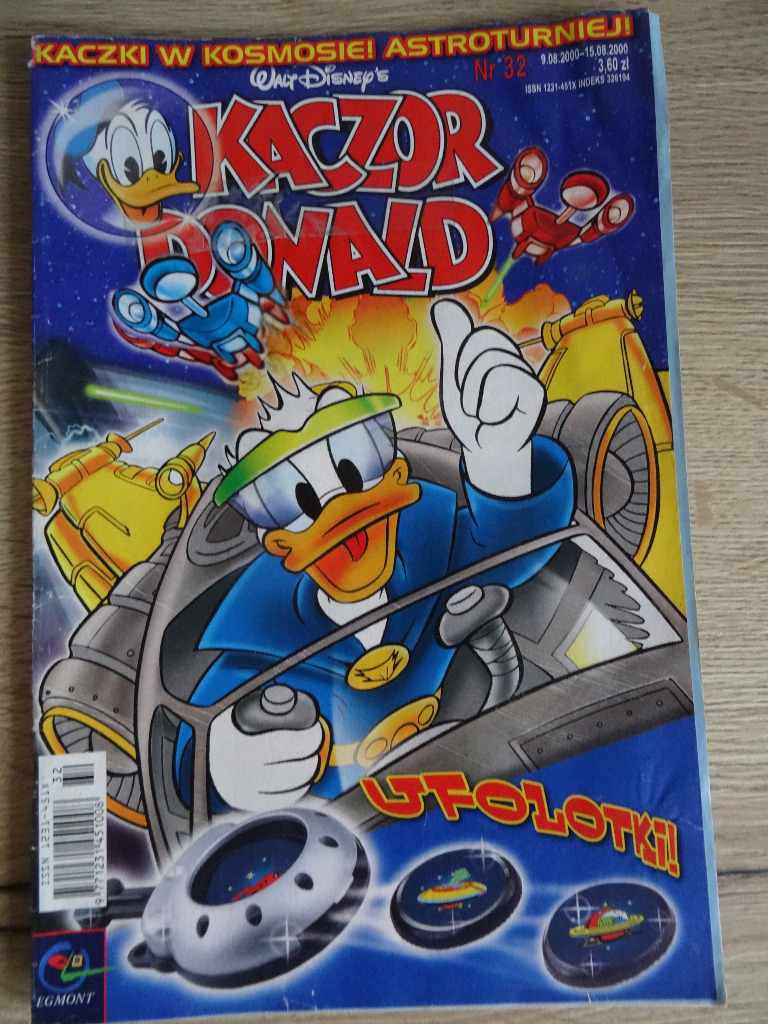 DISNEY__ KOMIKS KACZOR DONALD__ nr 32/2000 | Ostrołęka | Kup teraz na Allegro Lokalnie