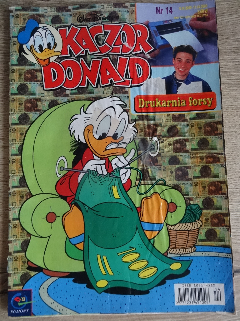DISNEY__ KOMIKS KACZOR DONALD__ nr 14/2000 | Ostrołęka | Kup teraz na Allegro Lokalnie