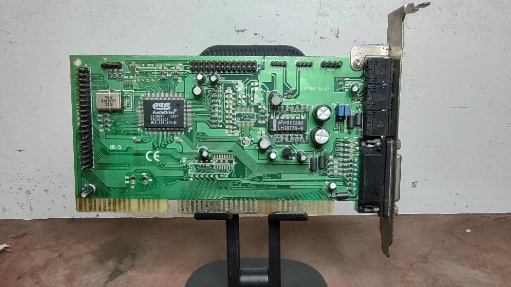 Karta muzyczna ESS AUDIODRIVE ES1868F ISA SOUND CARD | Chrzanow ...