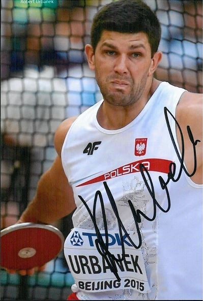 Urbanek Robert lekkoatletyka 3 MŚ autograf | Ruda Śląska | Kup teraz na ...